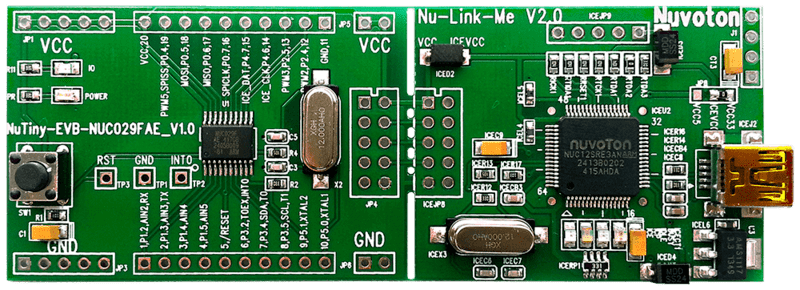 NT-NUC131S Board Nuvoton Technology Corporation Development Board ...
