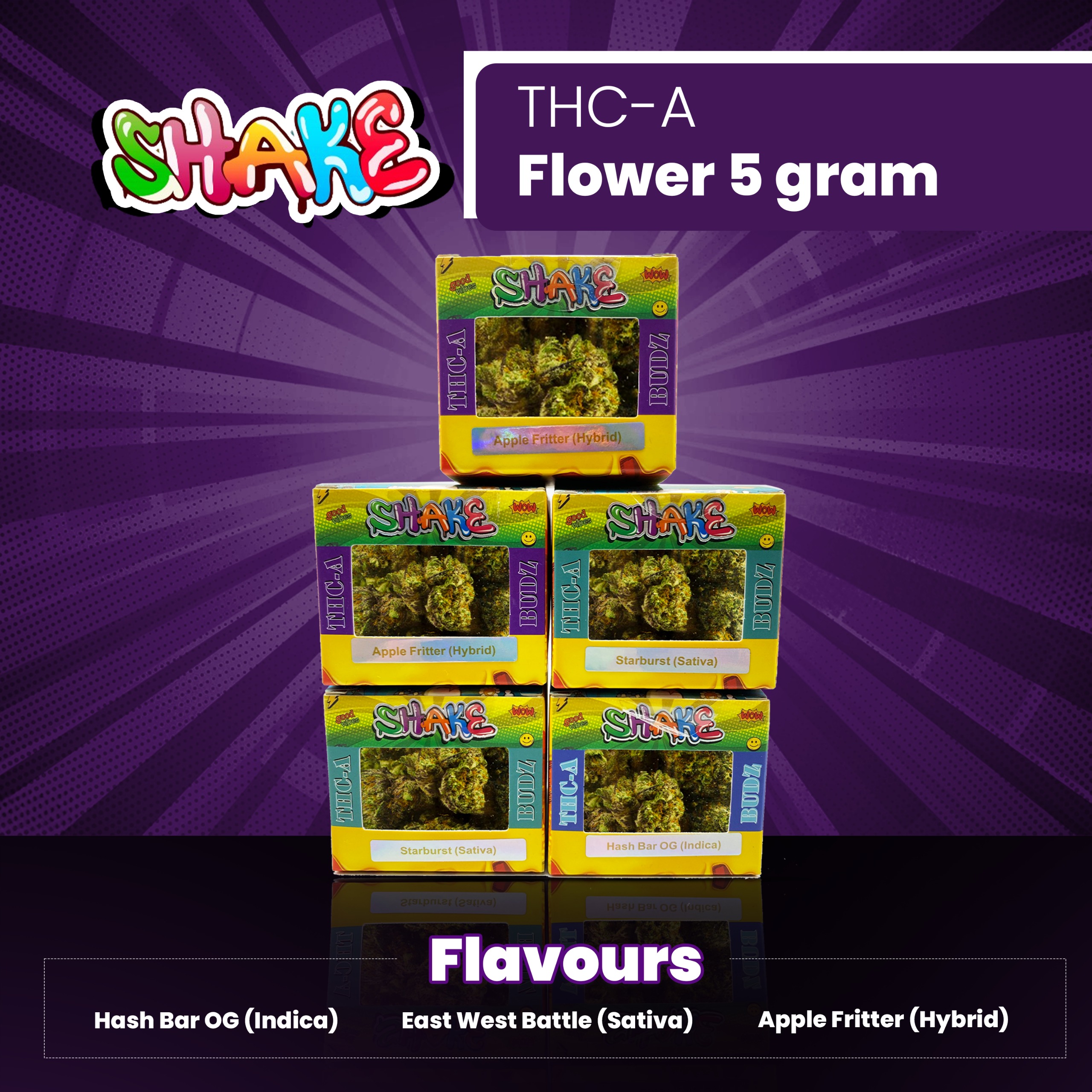 SHAKE 5GM THC-A FLOWER